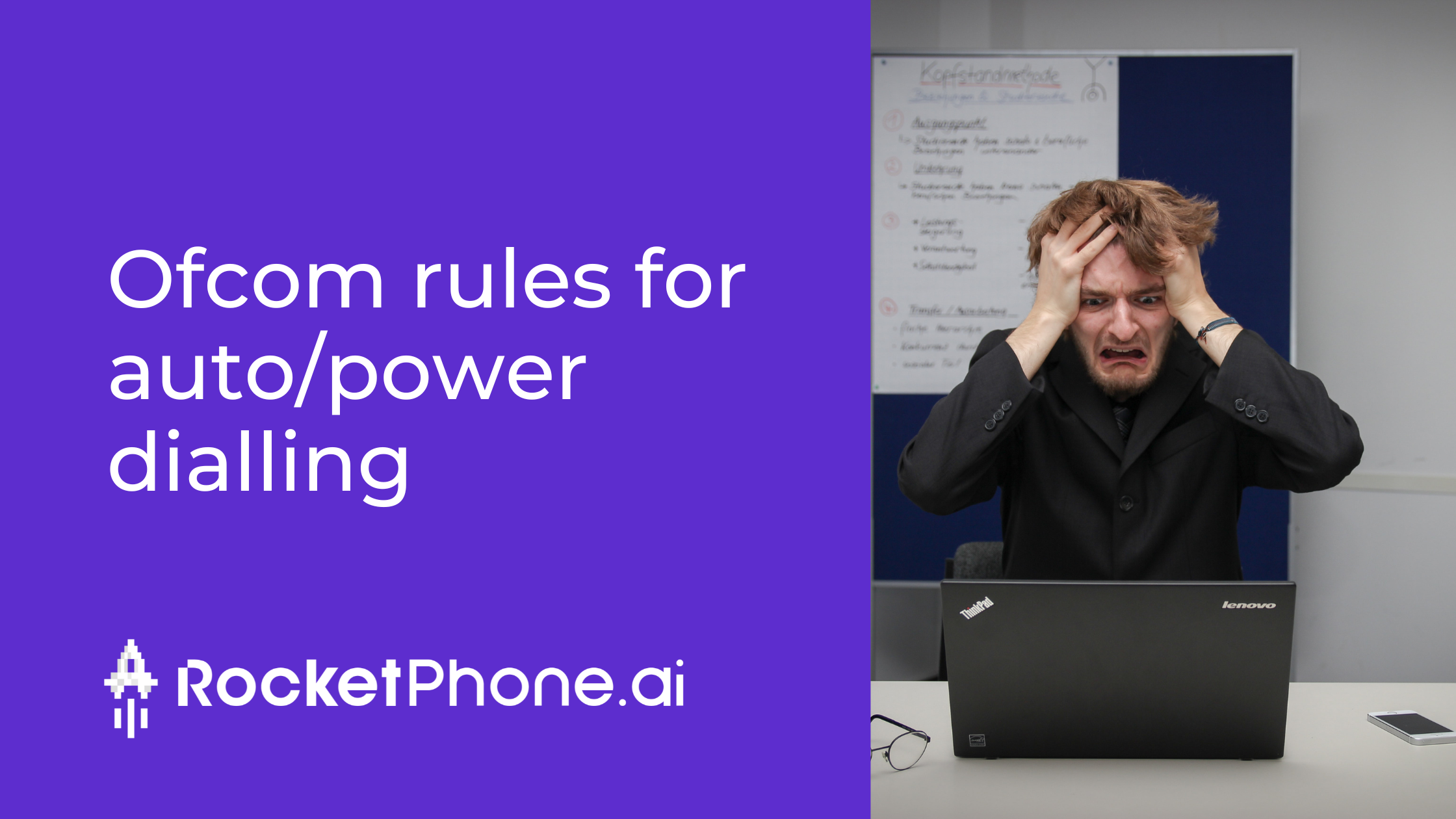 What are the Ofcom rules for automatic power dialing?